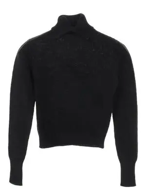 Prada Wool Roll Neck Sweater - Black