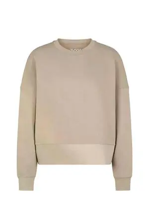 JUVIA Elia Jersey Sweater - Neutrals