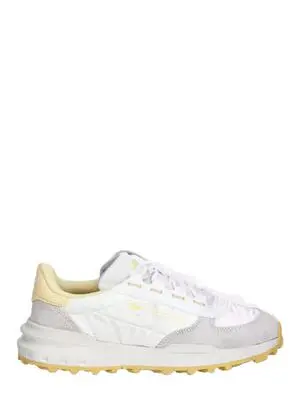 Lacoste Panelled Quilted Sneakers - White