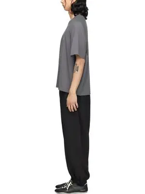 Y3 Boxy Raglan-sleeve T-shirt - Grey