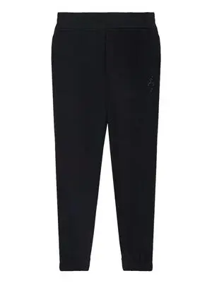Armani Exchange Embellished Logo Track Pants - Black