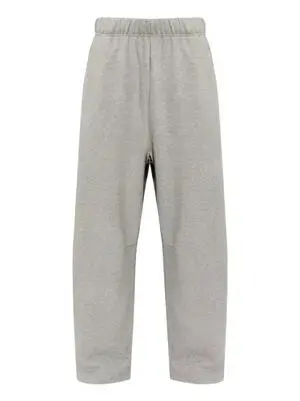 Adidas Logo-embroidered Wide-leg Track Pants - Grey