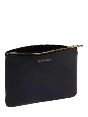 Comme Des Garçons Leather Pouch - Blue