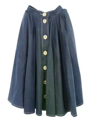 GUCCI Gucci Flared Button-Front Skirt