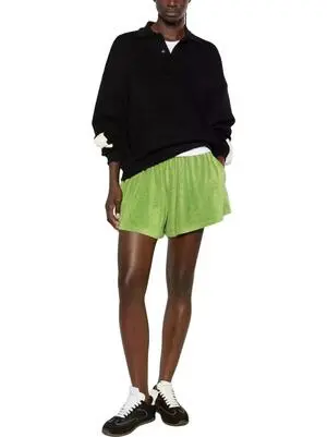 A.M.G. Terry Cloth Shorts - Green
