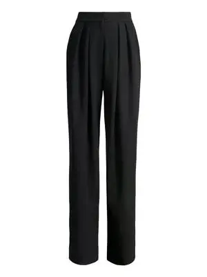 Balmain Grain De Poudre Trousers - Black