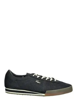 Lacoste Aura Perforated Logo Plaque Sneakers - Grey