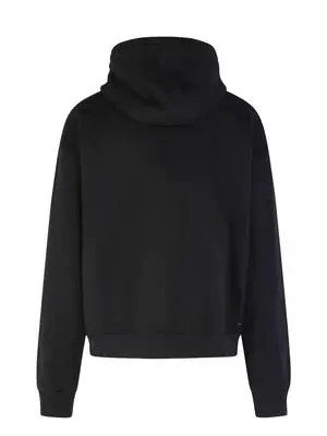 Amiri Logo-print Zip-up Hoodie - Black
