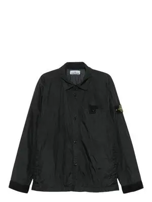Stone Island Logo-patch Jacket - Black