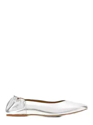 A.p.c. Juliet Ballerina Flats - Silver