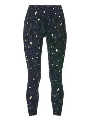 Sweaty Betty Power Leopard-print Leggings - Blue