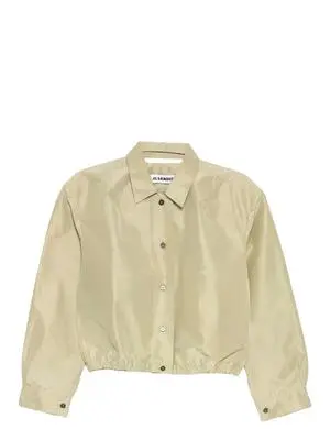 JIL SANDER Technical Faille Blouson - Neutrals