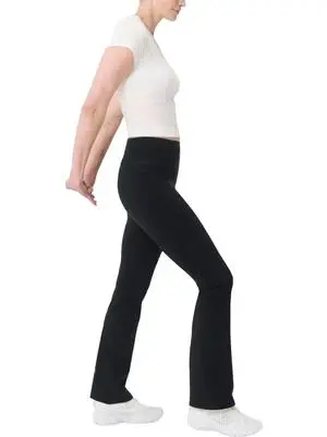 Sweaty Betty Power High-waisted Flared Leggings - Black