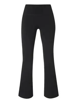 Sweaty Betty Ribbed Flared Leggings - Black