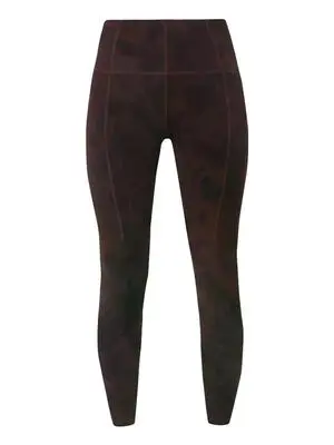 Sweaty Betty Tie-dye Leggings - Brown