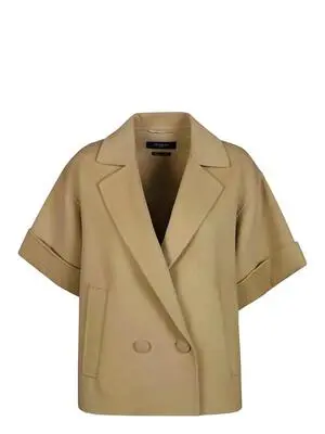 Max Mara Navarra Double-breasted Coat - Neutrals