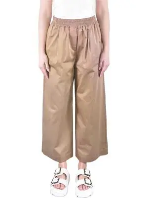 Max Mara Cropped Pleated Trousers - Neutrals