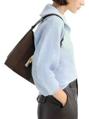 Furla Leather Shoulder Bag - Brown