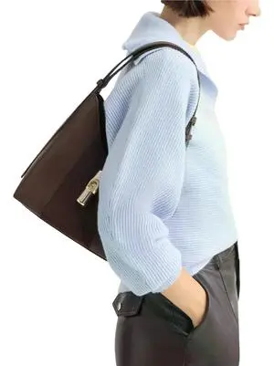 Furla Leather Shoulder Bag - Brown