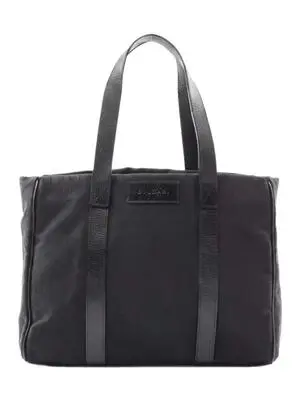 BVLGARI Logomania Canvas Tote Bag - Black