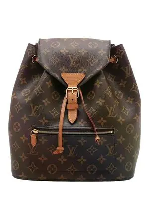 LOUIS VUITTON Monogram Montsouris Backpack - Brown