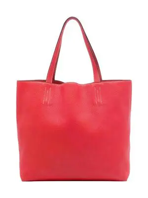 Hermès 2014 Clemence Double Sens 36 Tote Bag - Red