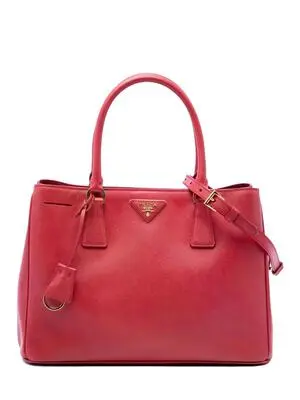 Prada Prada Saffiano Lux Galleria Satchel Red