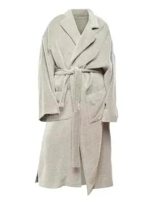 SUPER BLOND Mohair Coat - Grey