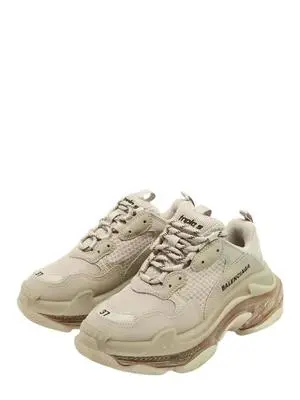 Balenciaga Triple S Clear Sole Sneakers - Neutrals