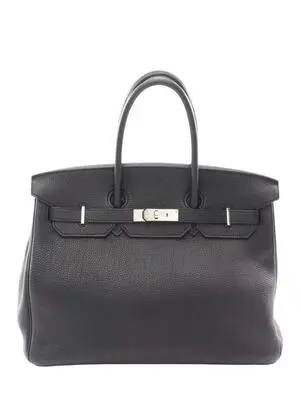 Hermès 2012 Birkin 35 Handbag - Black