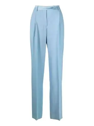 Alberta Ferretti High-waist Tailored Trousers - Blue