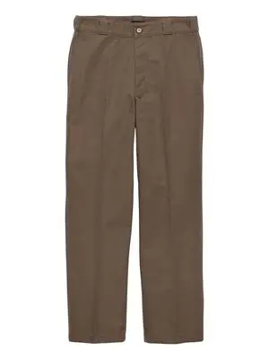 Prada Technical Canvas Pants - Brown