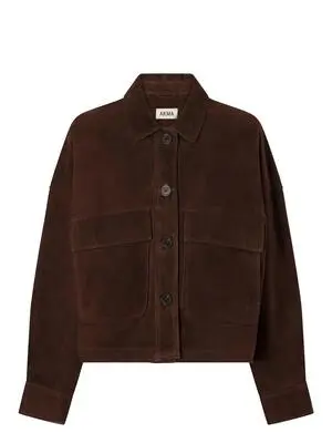 ARMA Miri Suede Jacket - Brown