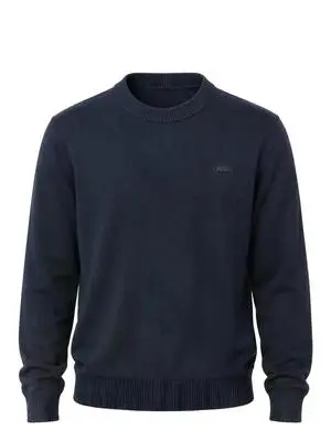 DIESEL® Logo Patch Crew Neck Sweatshirt - Blue