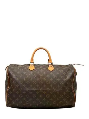 LOUIS VUITTON 1885 Monogram Speedy 40 Boston Bag - Brown