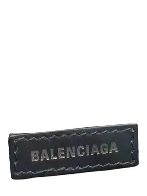 Balenciaga Canvas Navy Cabas S Tote Bag - Neutrals