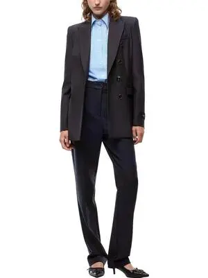 PINKO PINKO Logo Embroidered Cotton Shirt