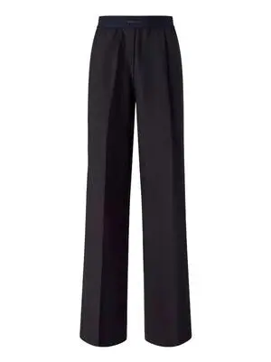 PINKO PINKO Stretch Wool-Blend Palazzo Trousers