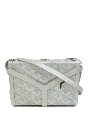 Goyard Minaudiere Trunk Shoulder Bag - Silver