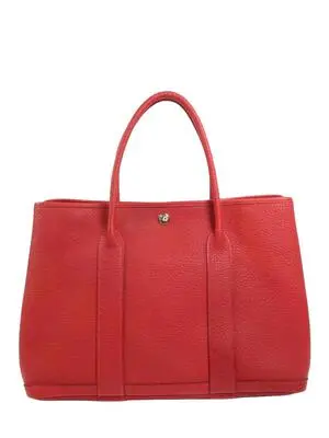 Hermès Hermès PM Garden Party Calfskin Tote Bag Red