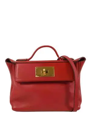 Hermès Mini 24/24 Shoulder Bag - Red