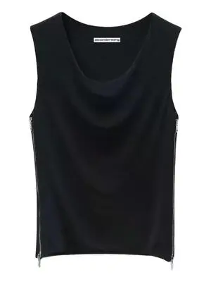 ALEXANDER WANG Alexander Wang Sleeveless Cowl Neck Top