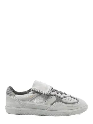 ALOHAS Foldover Tongue Leather Sneakers - Grey