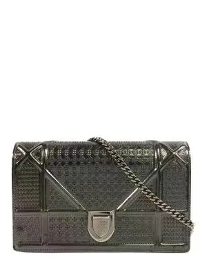 Dior Diorama Chain-strap Shoulder Bag - Silver