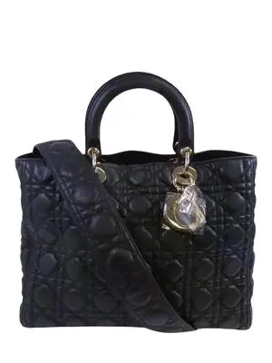 Dior Lady Handbag - Black