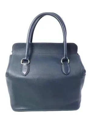 Hermès Hermès 26 Toolbox Shoulder Bag Blue