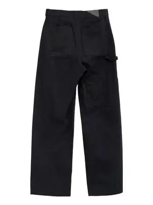 Loewe Anagram-embroidered Trousers - Blue