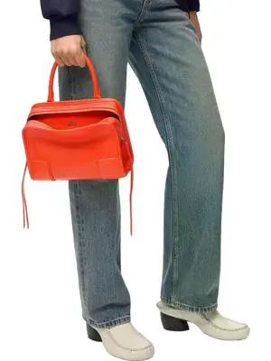 Loewe LOEWE Small Amazona 180 Tote Bag Orange