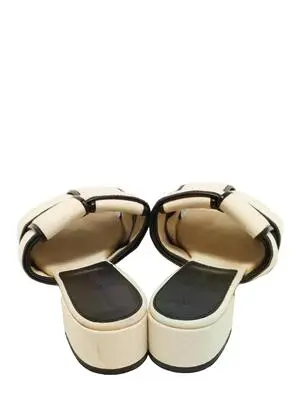 BOTTEGA VENETA Bottega Veneta Lido Woven Block Heel Sandals