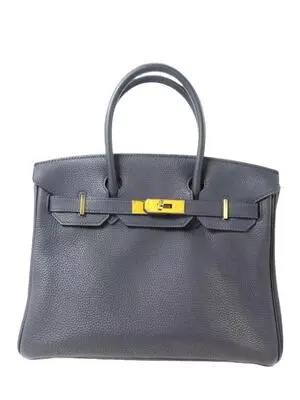 Hermès Hermès Birkin 30 Tote Bag Blue